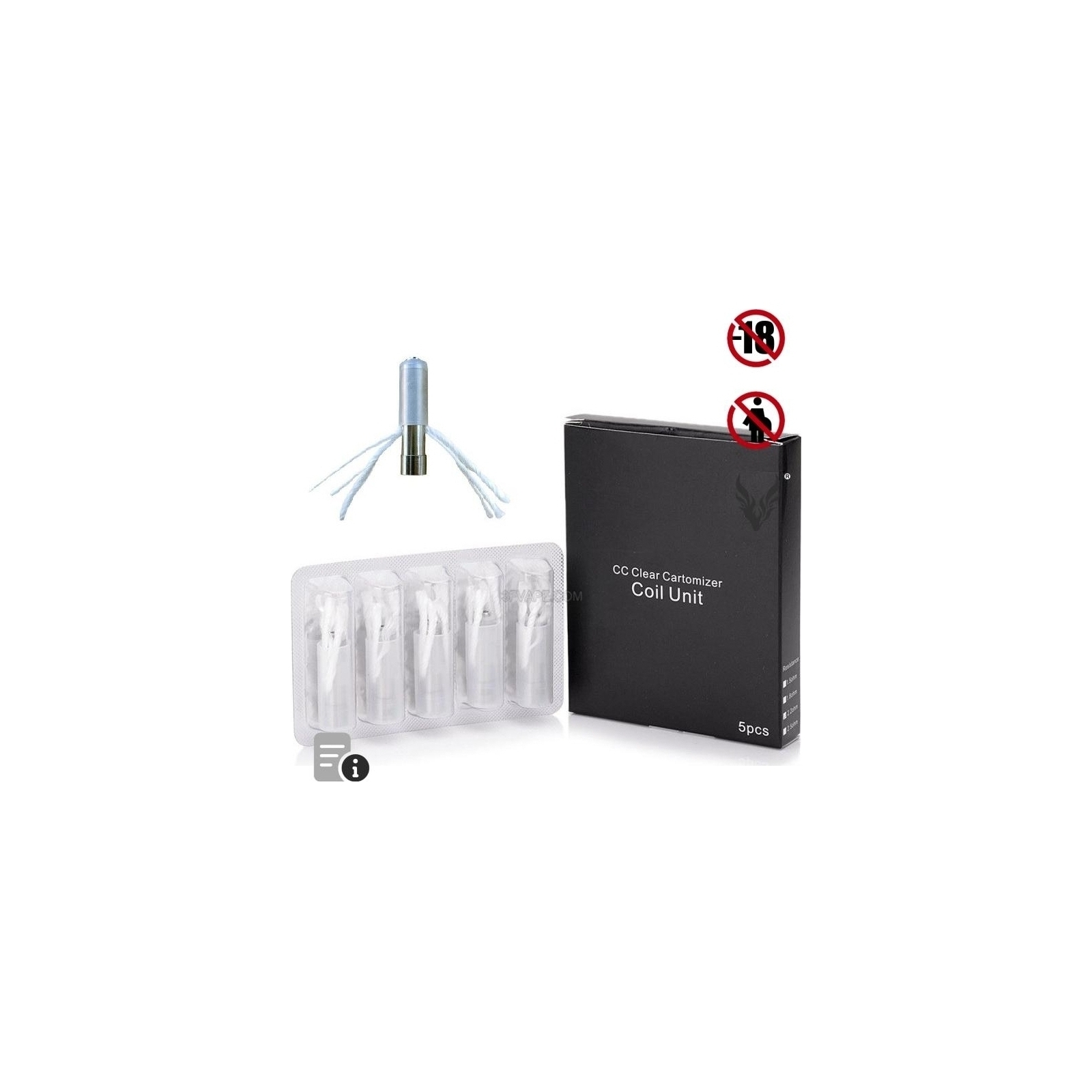 Résistances T2 de Kangertech - Vapovor