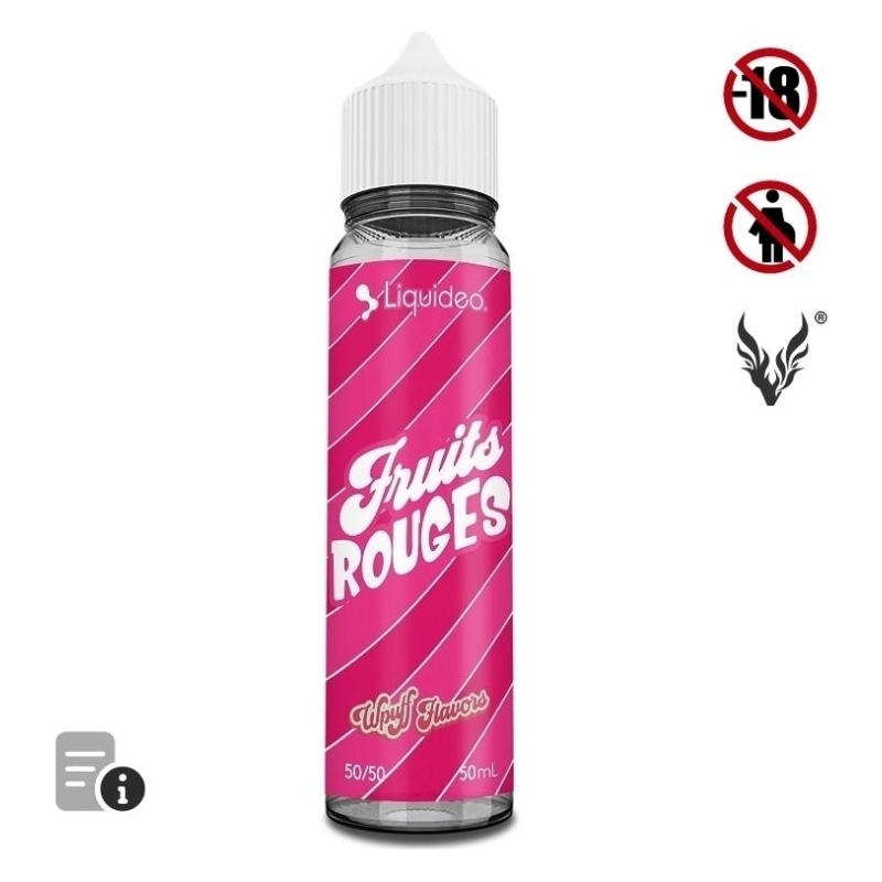 E-líquido Fruits Rouges 50ml de Liquideo Wpuff Flavors barato - VAPOVOR