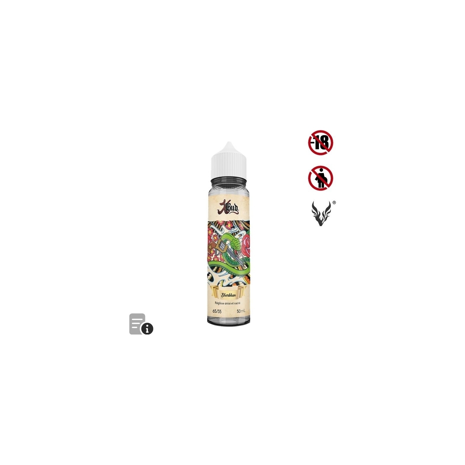 E-liquide Sherkhan 50ml de XBud