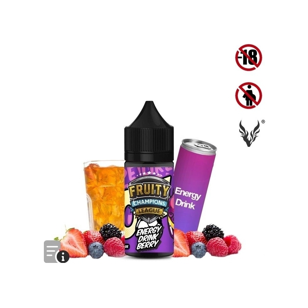 Arôme Energy Drink Berry 30ml de Fruity Champions League