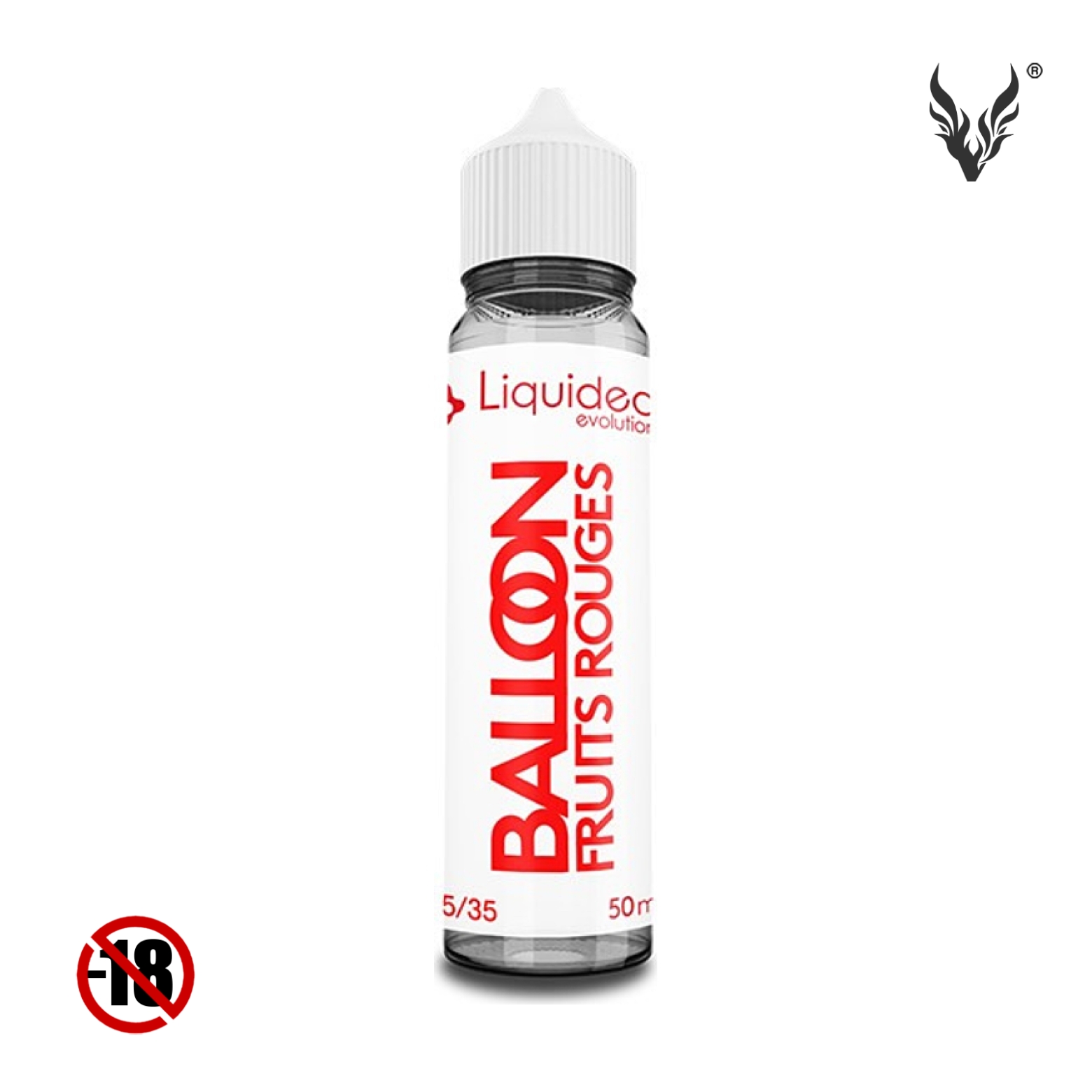 Eliquide Balloon Fruits Rouges 50ml de Liquideo