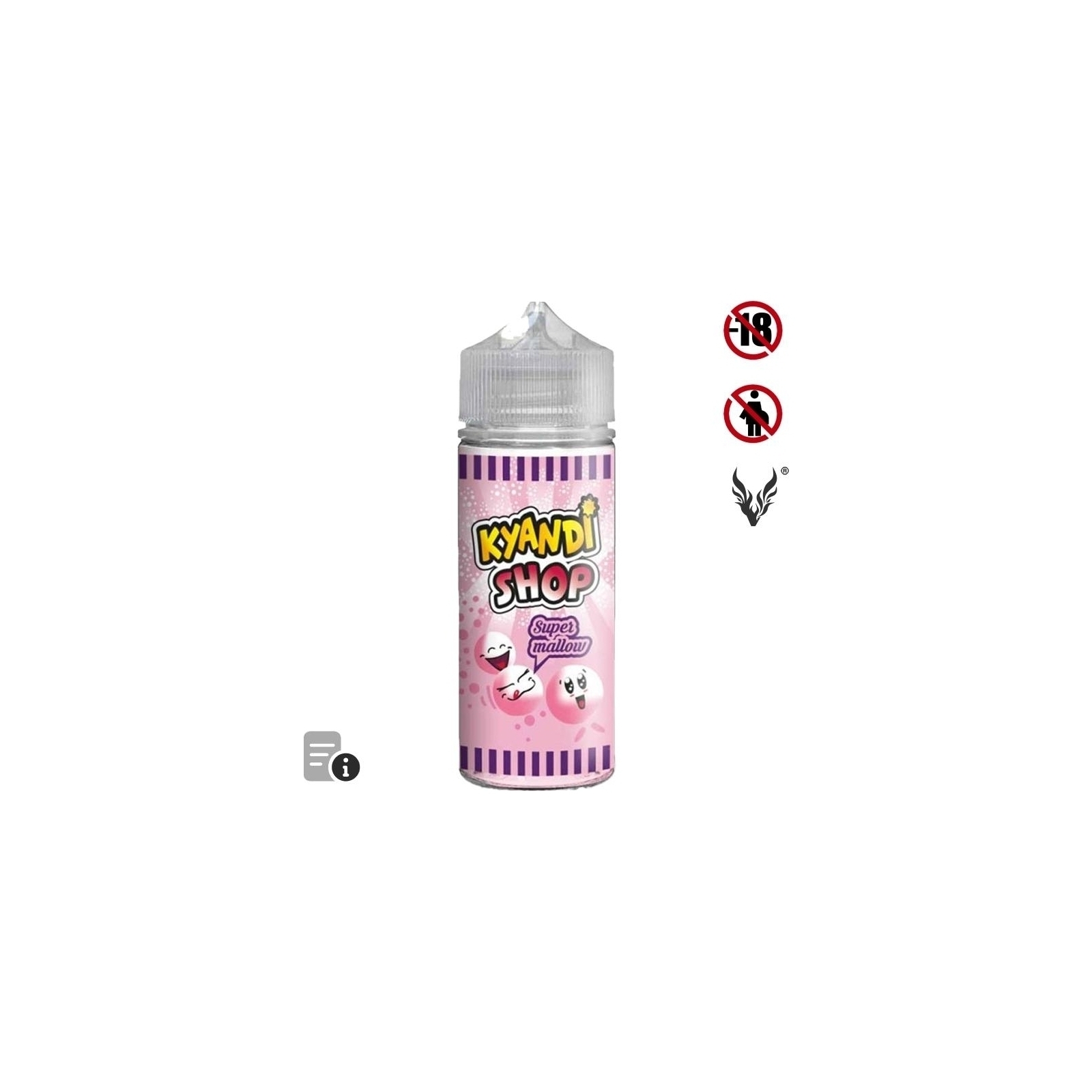 E-liquide Super Mallow 100ml de Kyandi Shop
