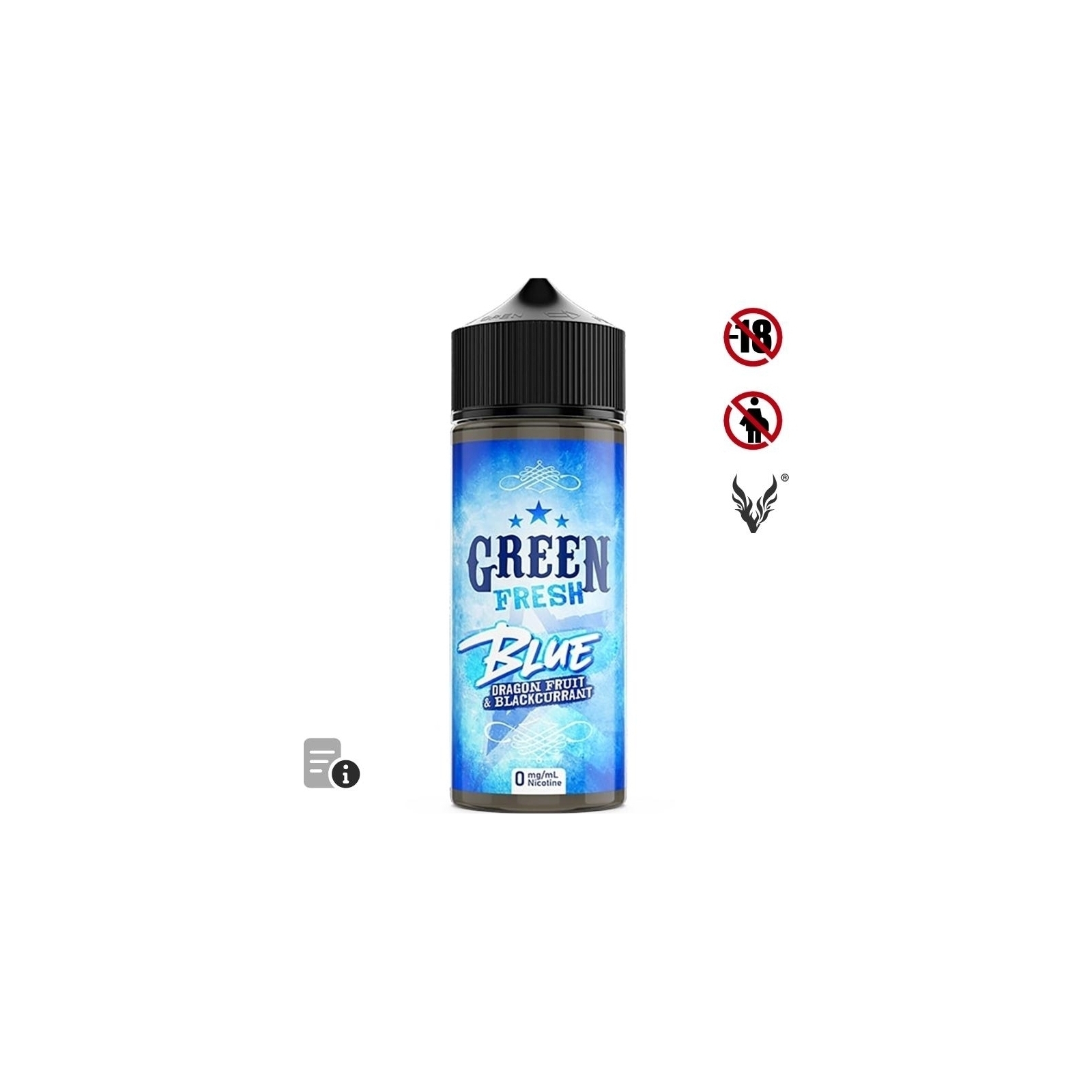 E-liquide Blue 100ml de Green Fresh par Eliquid France