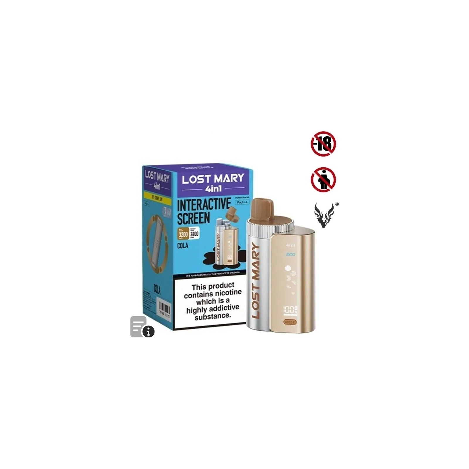 Puff Cola 4in1 de Lost Mary