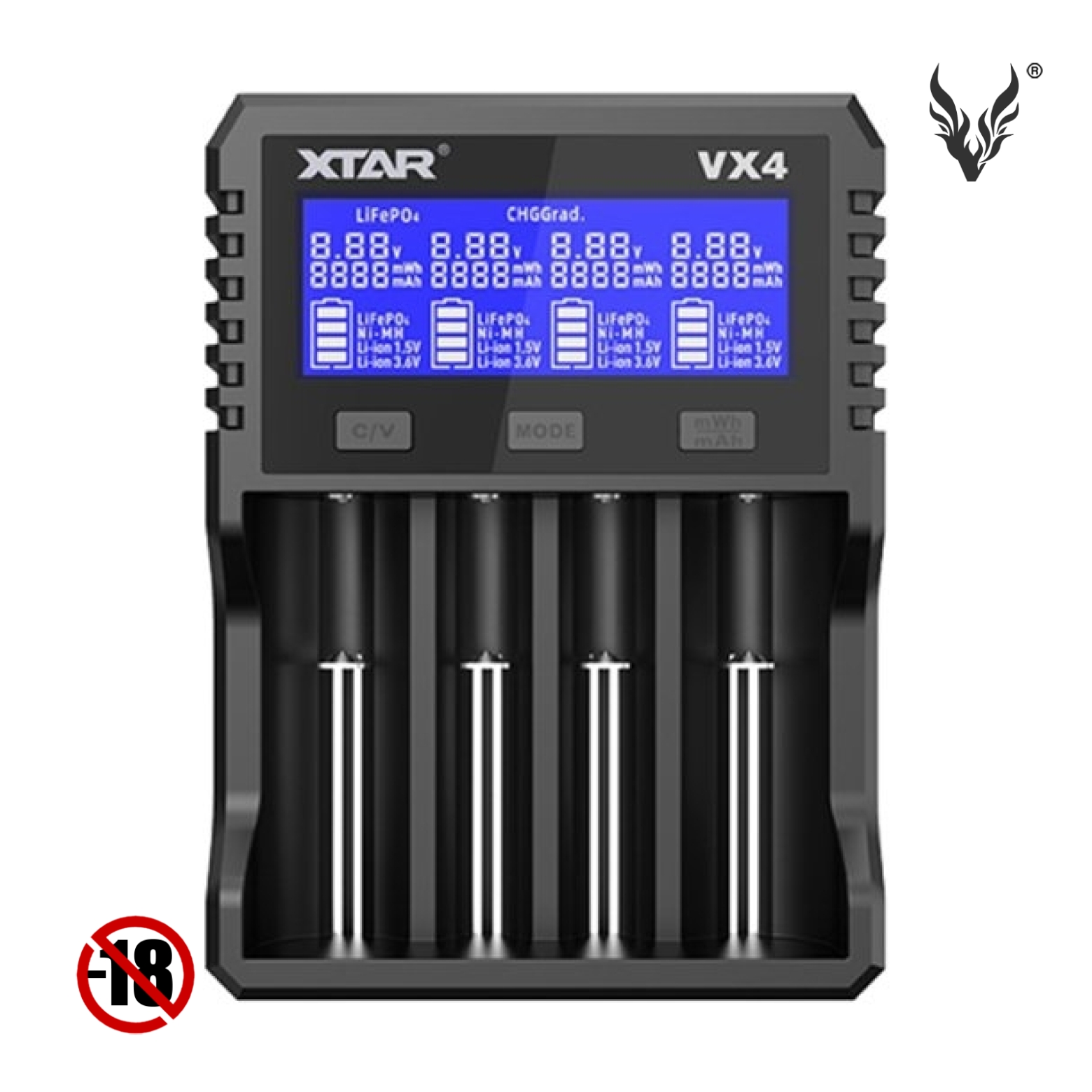 Chargeur Intelligent VX4 de XTAR