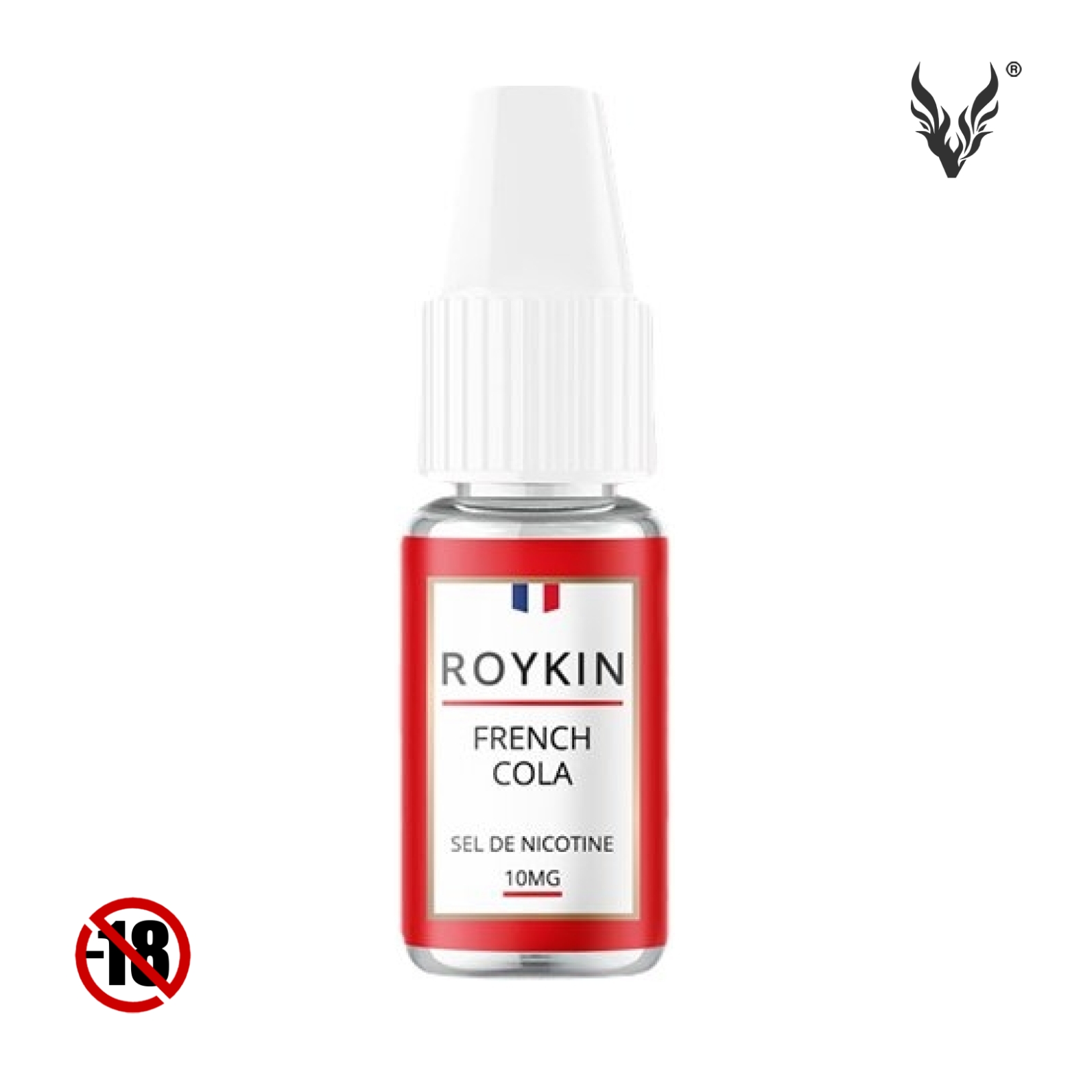 E-liquide French cola Sels de Nicotine 10ml de Roykin