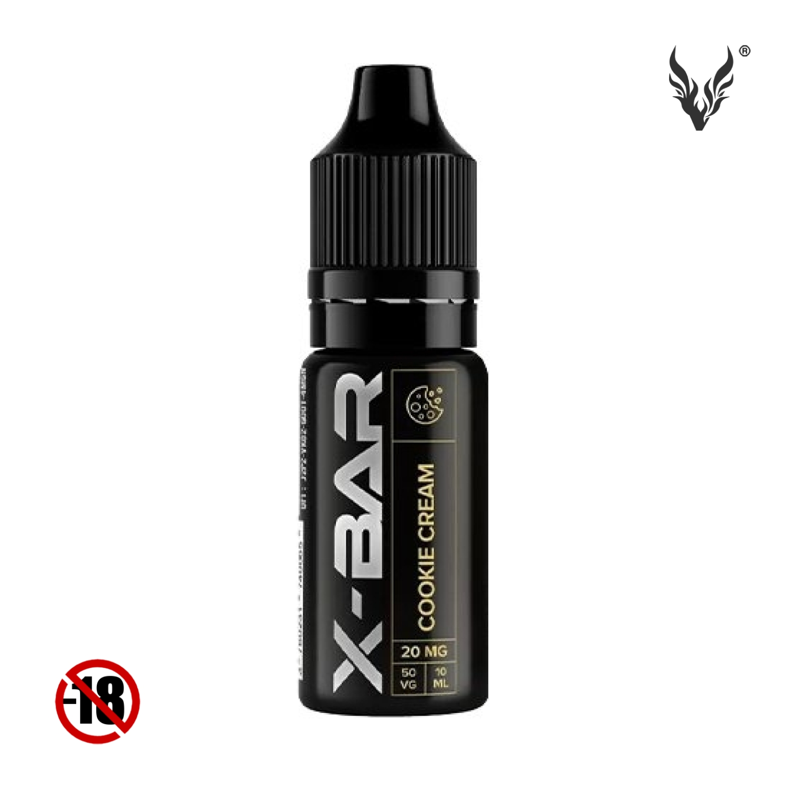 E-liquide Cookie Cream Sels de Nicotine 10ml de X-Bar